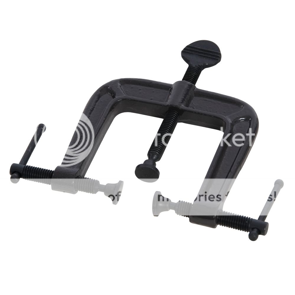 3 Way Clamp 62mm Capacity Woodwork Clamping Clamps DIY Fix Fixes ...